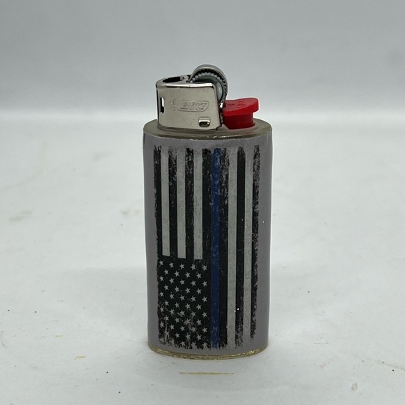 Hand Crafted | Accessories | Lighter Case Fits Mini Size Bic J5 Us Flag ...